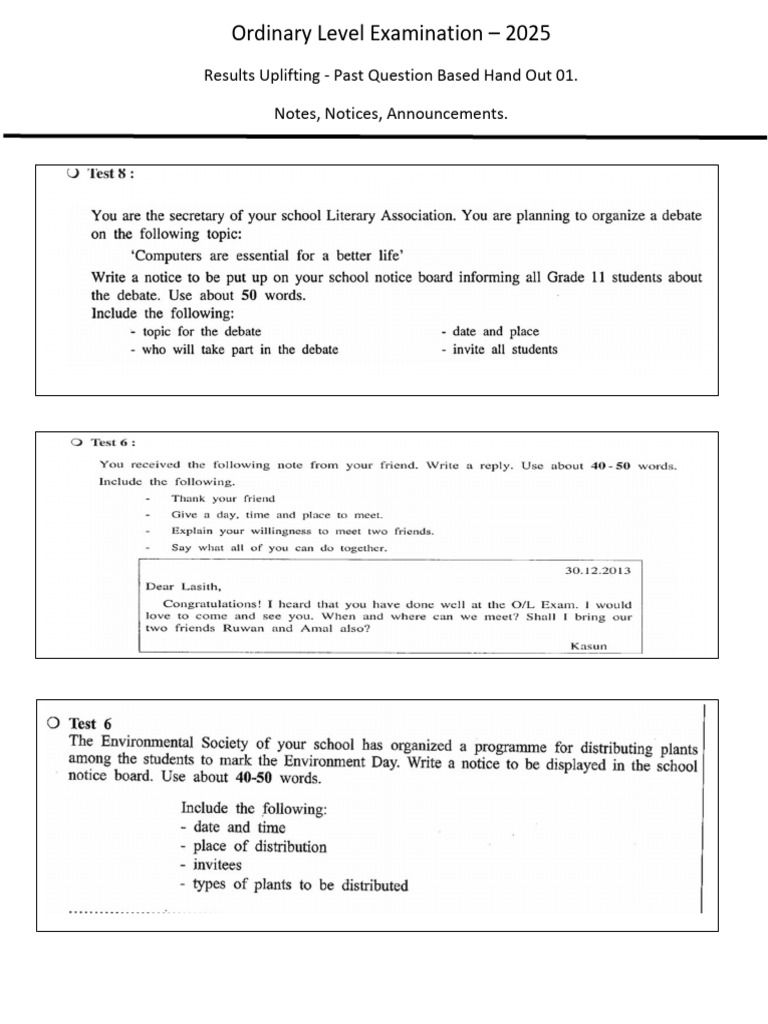2025 O-Level Exam Results Guide | PDF