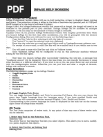 InPage Shortcut Keys Guide PDF | PDF | Menu (Computing) | Computer Keyboard