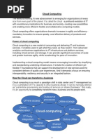 Cloud Computing Notes For BSC and BCA | PDF | Platform As A Service ...