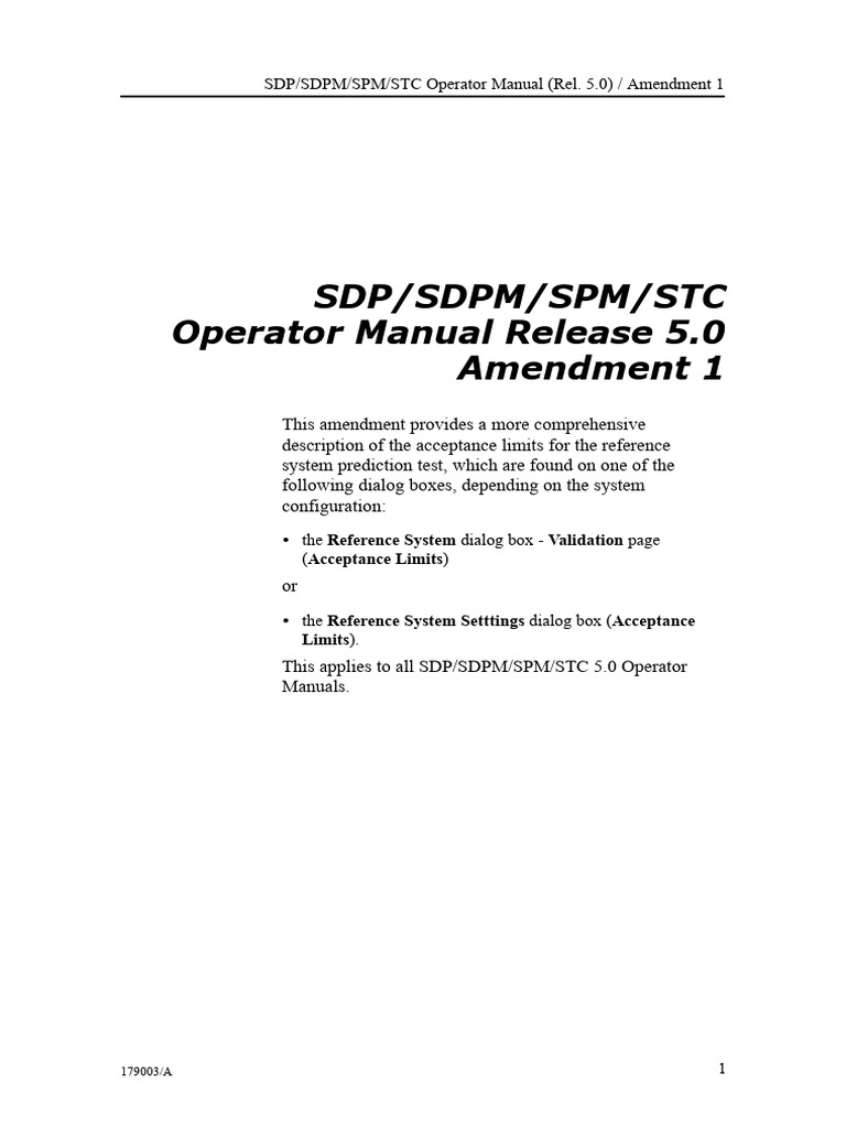 STC Manual rel 5 amendment | PDF | Applied Mathematics