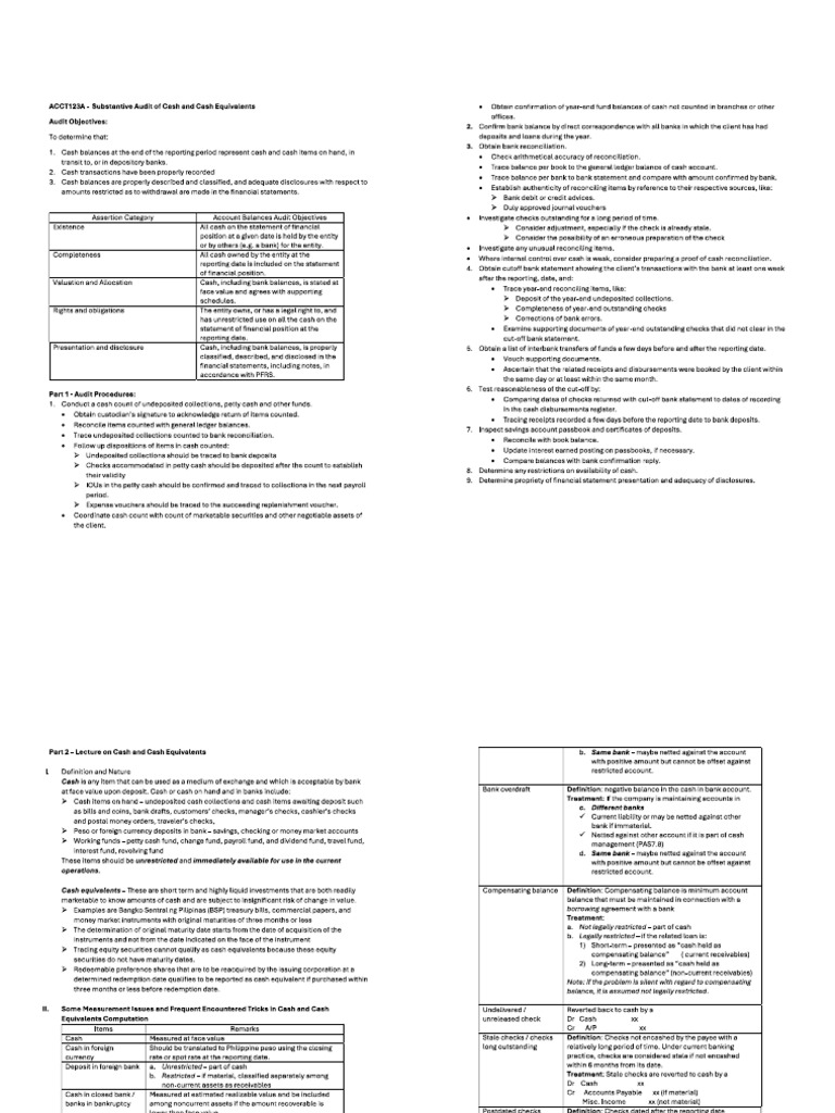 Asca Lesson 1 Midterm | PDF