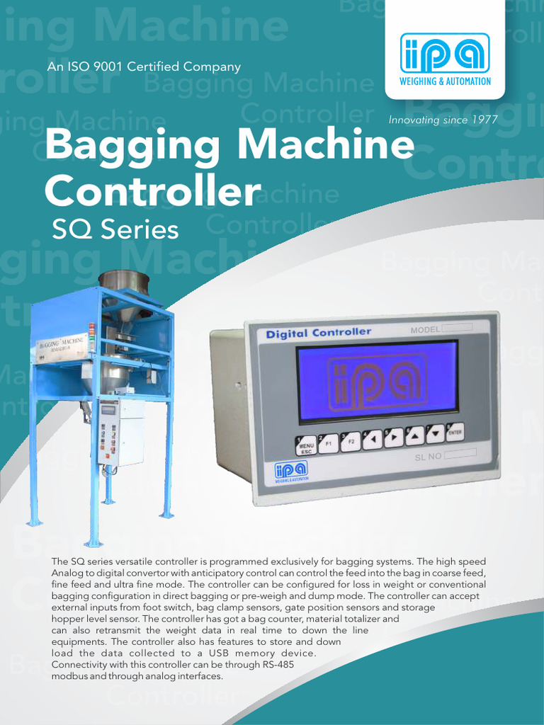 Digital Controller SQ Series | PDF | Manufactured Goods | Electricity