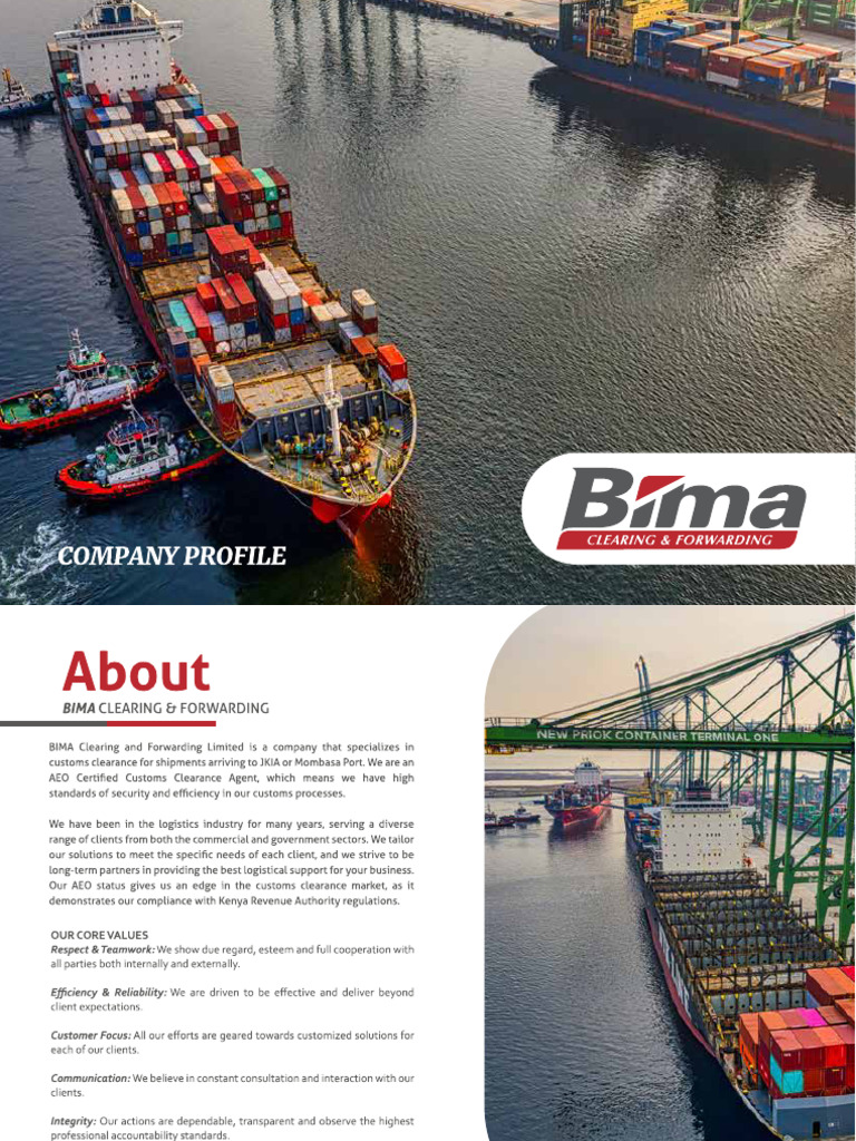 Company Profile BIMA | PDF