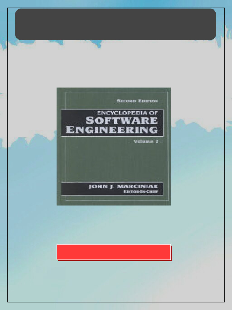 Encyclopedia of Software Engineering Vol 2 2nd Edition John J ...