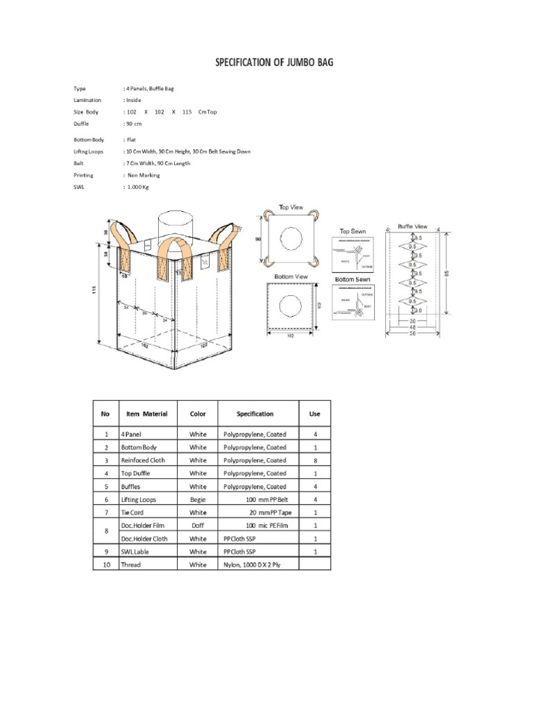 Design Jumbo Bag | PDF