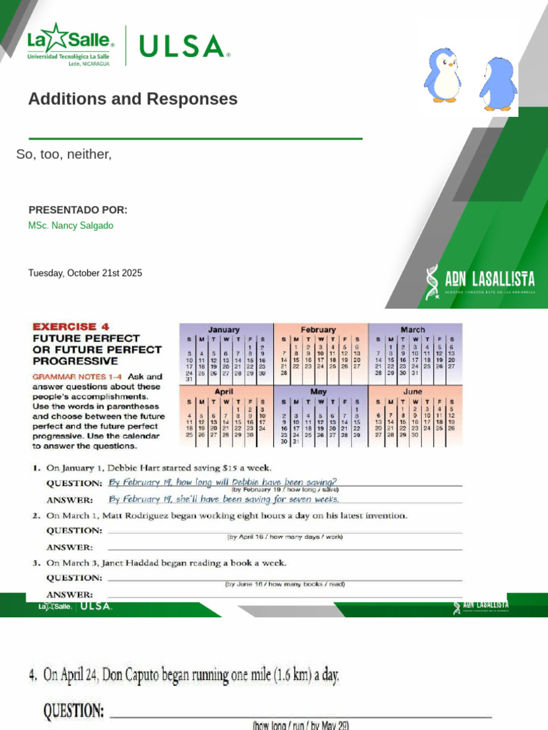 Class# 22 Additions and Responses - II P ULSA 2025 | PDF