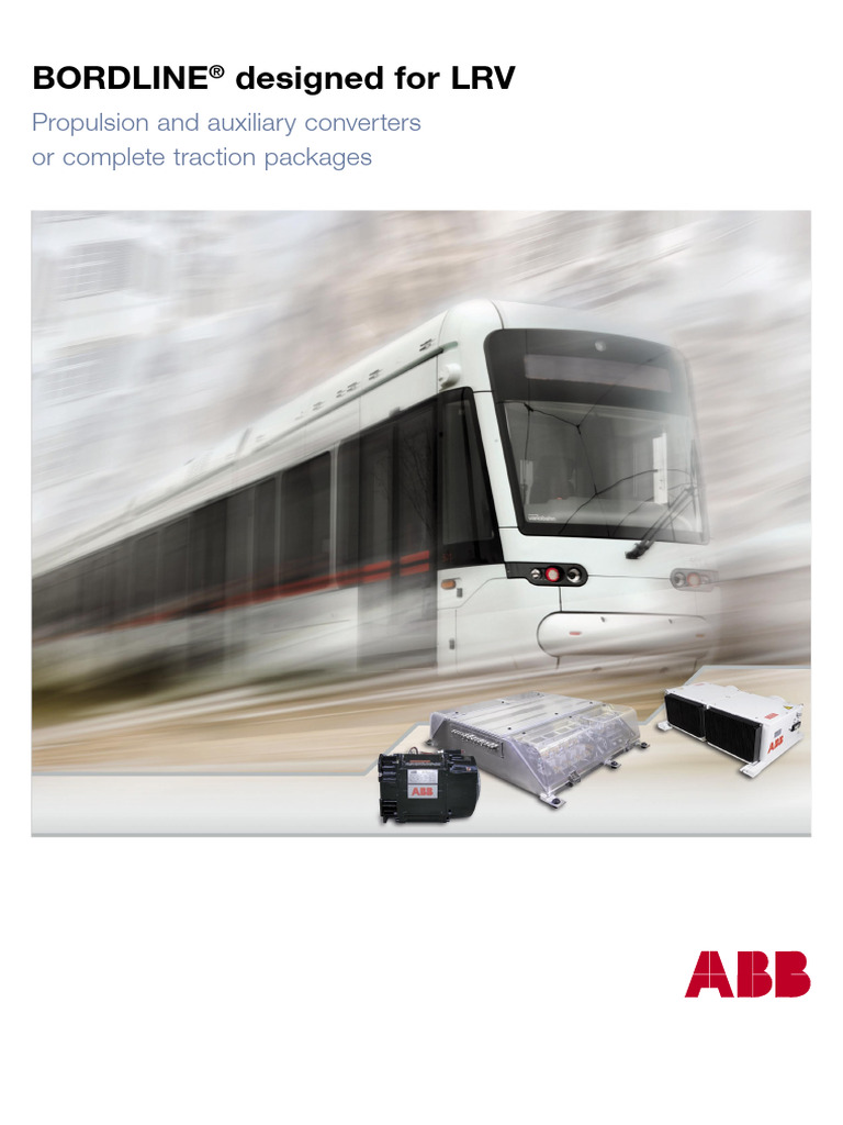 ABB BORDLINE® CC400 LRV Converters | PDF | Power Electronics ...