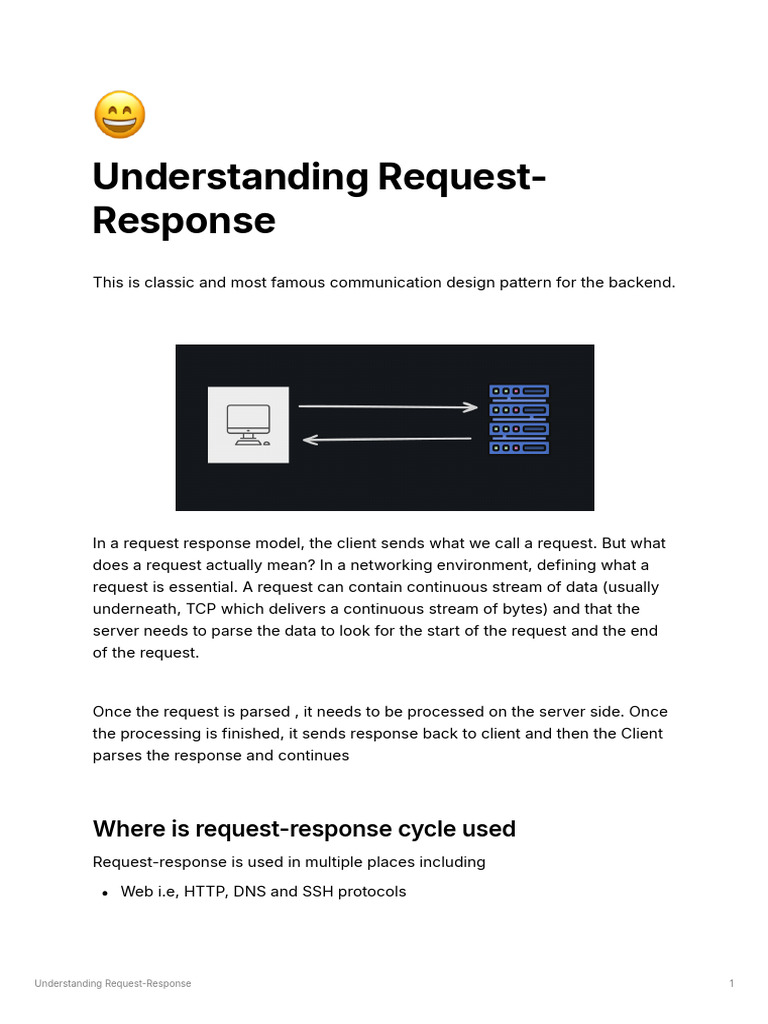 Request-Response Cycle Explained | PDF | Secure Shell | Domain Name System