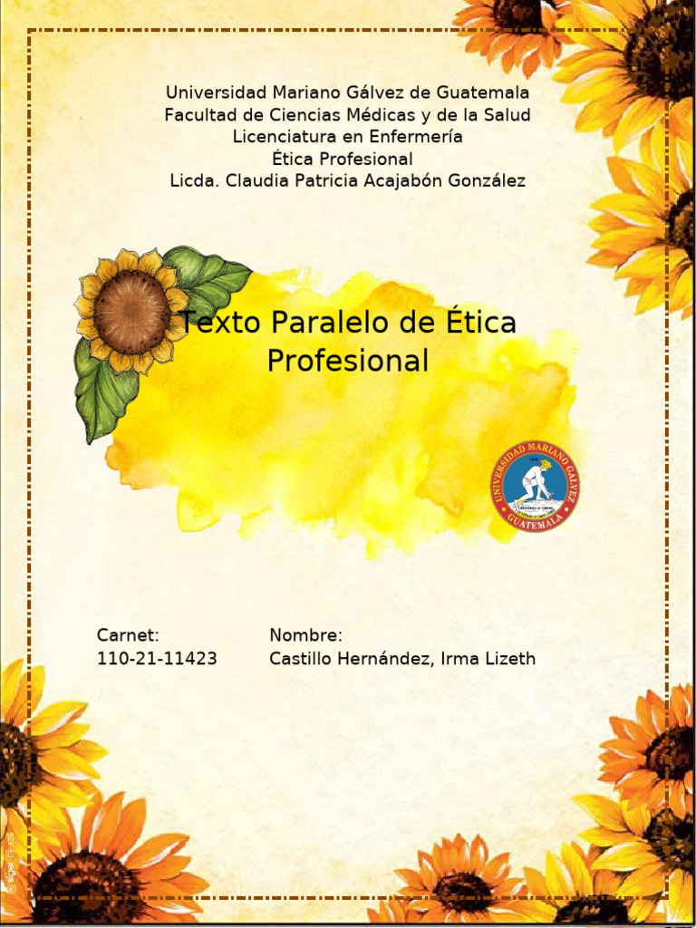 Caratula Del Texto Paralelo | PDF