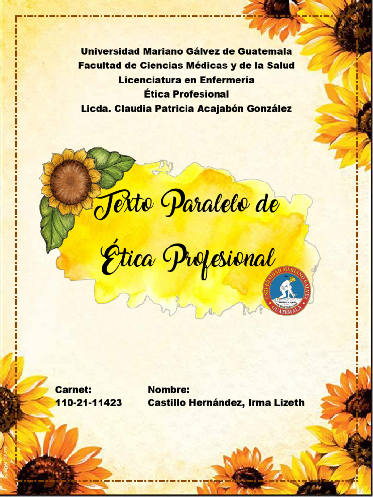 Caratula Del Texto Paralelo | PDF