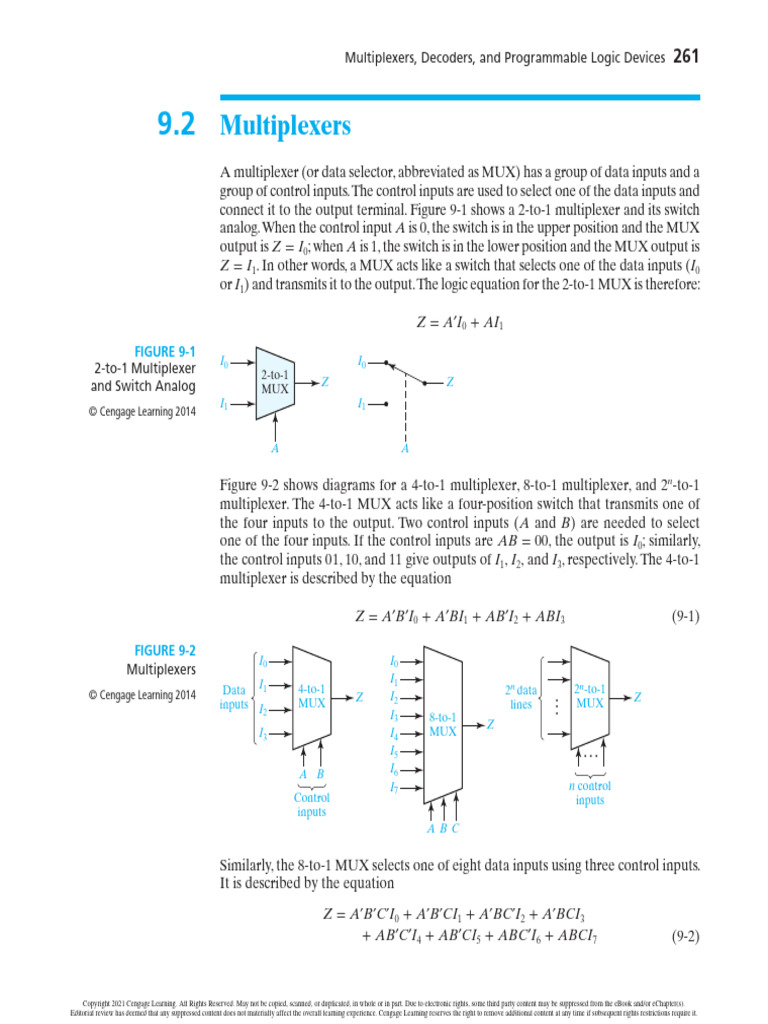 Understanding Multiplexers and Logic Devices | PDF | Digital ...