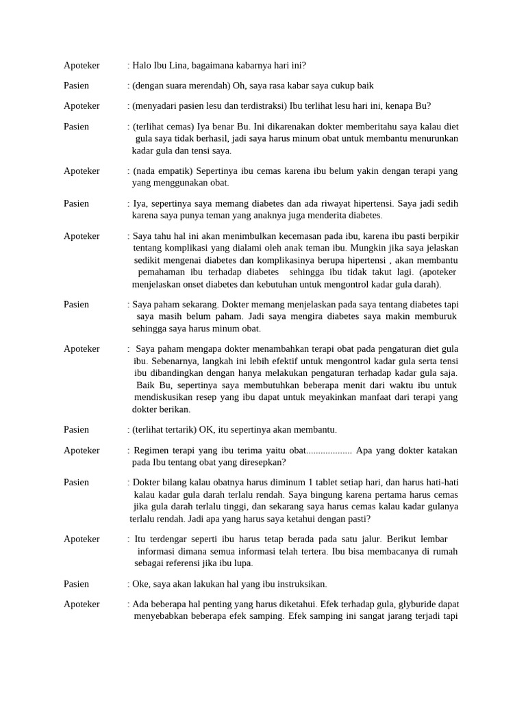 Naskah Dialog Roleplay | PDF