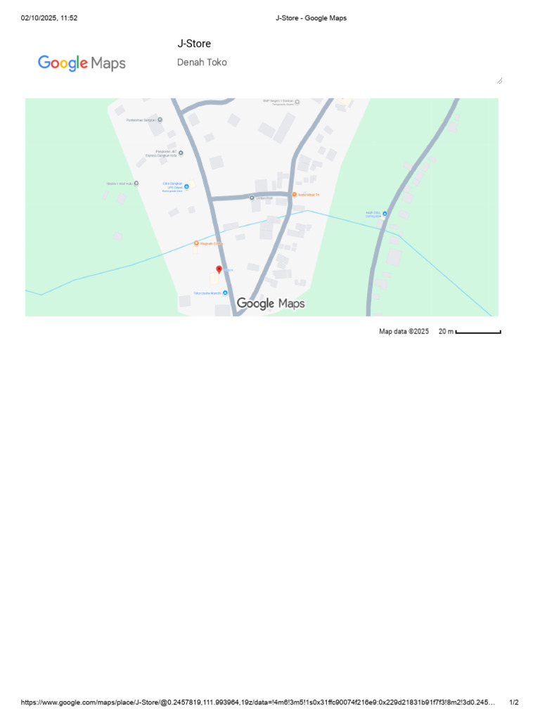 J-Store - Google Maps | PDF