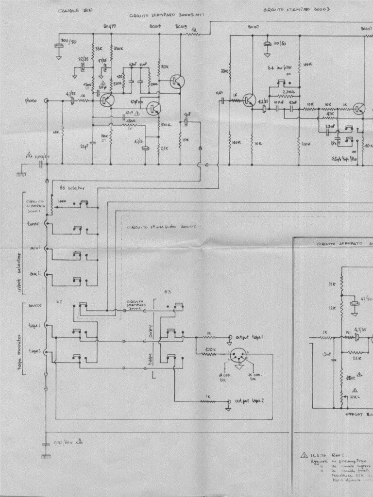 RCF AF 6070 Schema | PDF