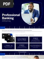 MyMoBiz Account Pricing 2025 | PDF | Banks | Debit Card