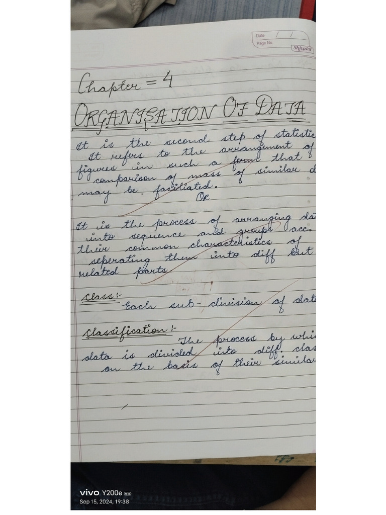 Chapter - 4 Statistics | PDF