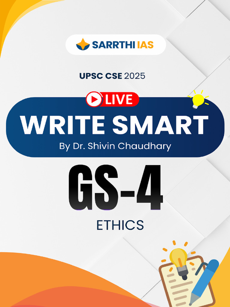 Write Smart 5 Ethics Class Notes | PDF