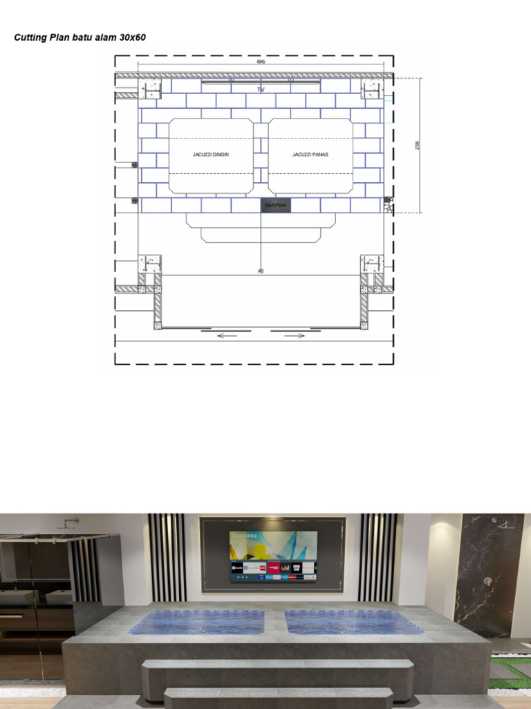 Cutting Plan Batu Alam 30x60 19092025 | PDF