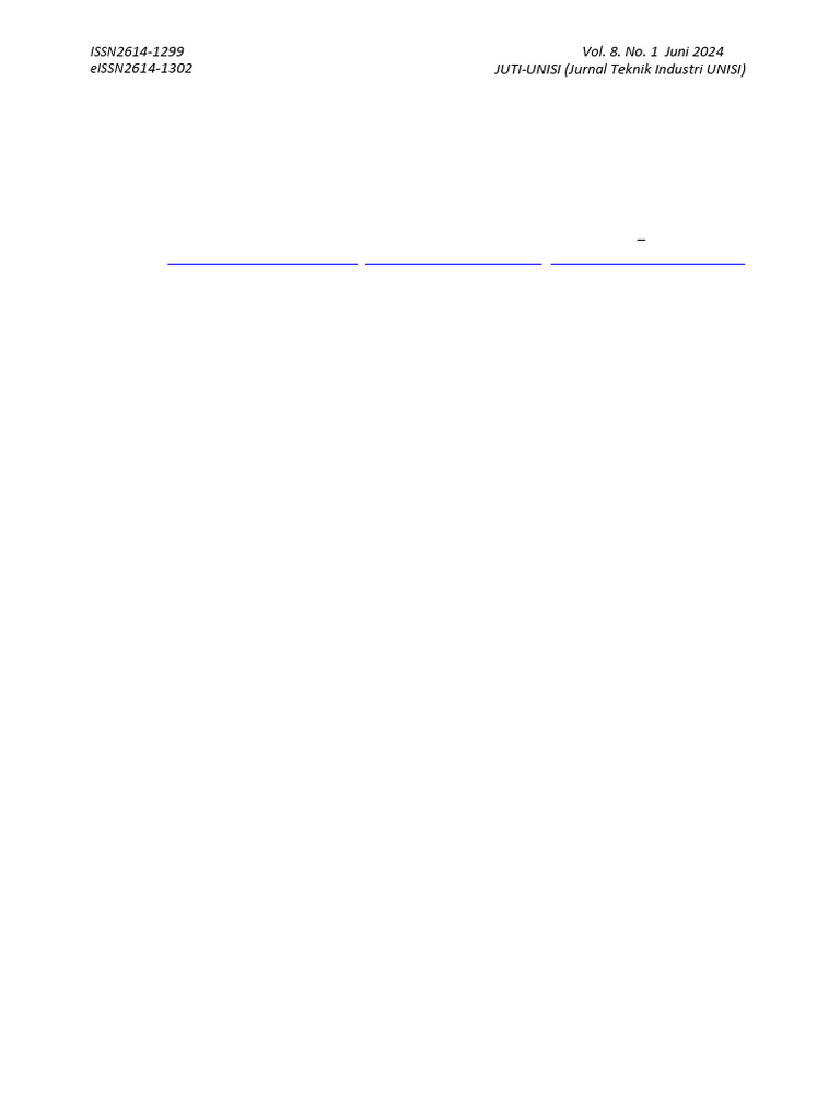 Analisis Potensi Bahaya Dengan Metode (Hazop Melalui Pemeringkatan Pada ...