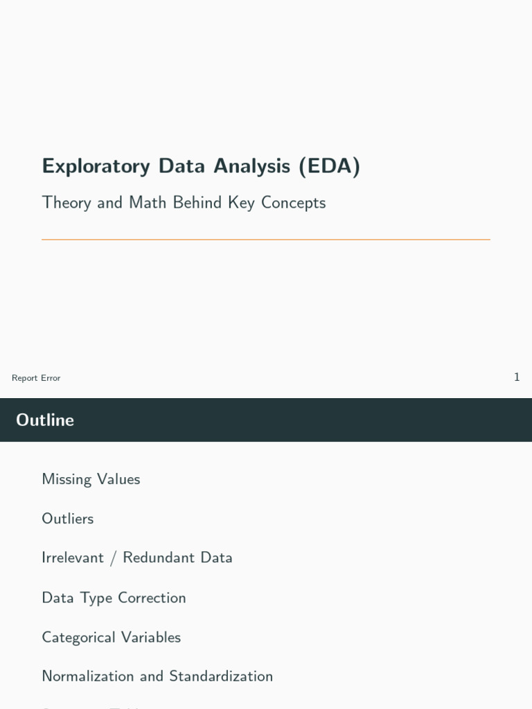 Lesson 2 | PDF | Principal Component Analysis | Outlier