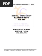 Elevador Crew Evolution | PDF