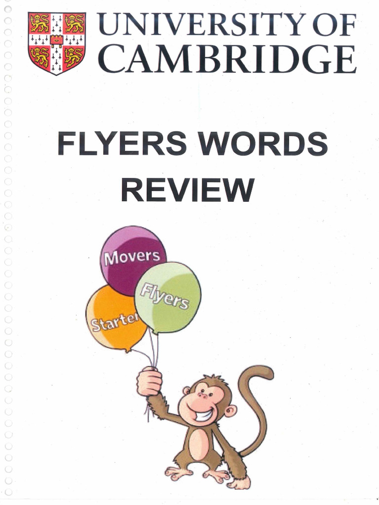 Flyers Words Review Edited | PDF
