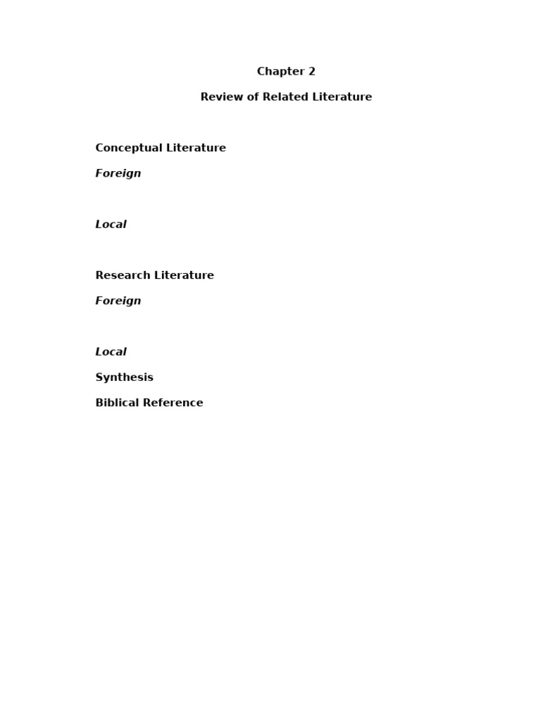 Chapter 2 Format | PDF