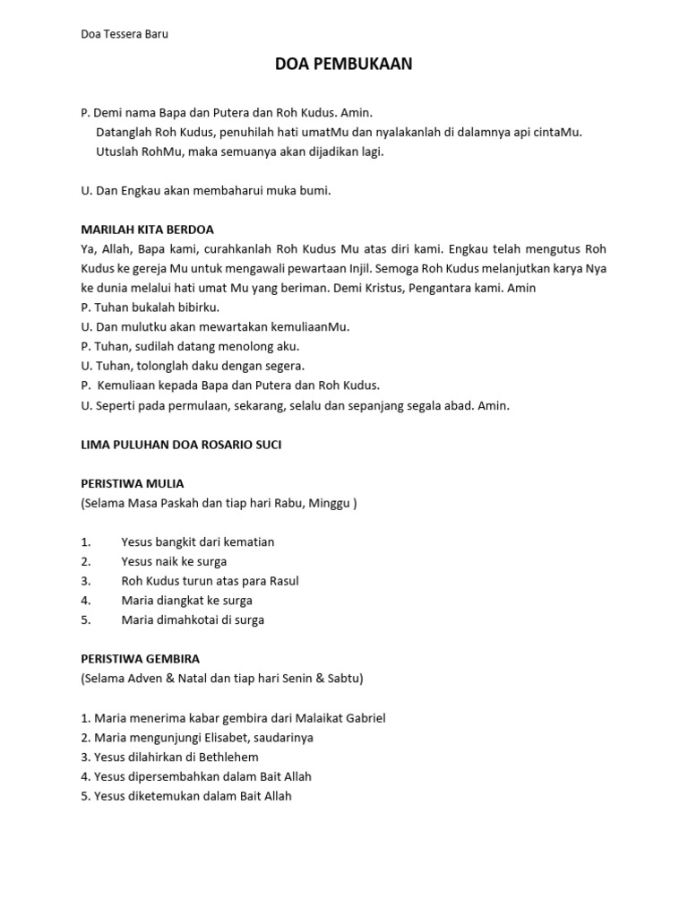 Doa untuk Beatifikasi Frank Duff | PDF