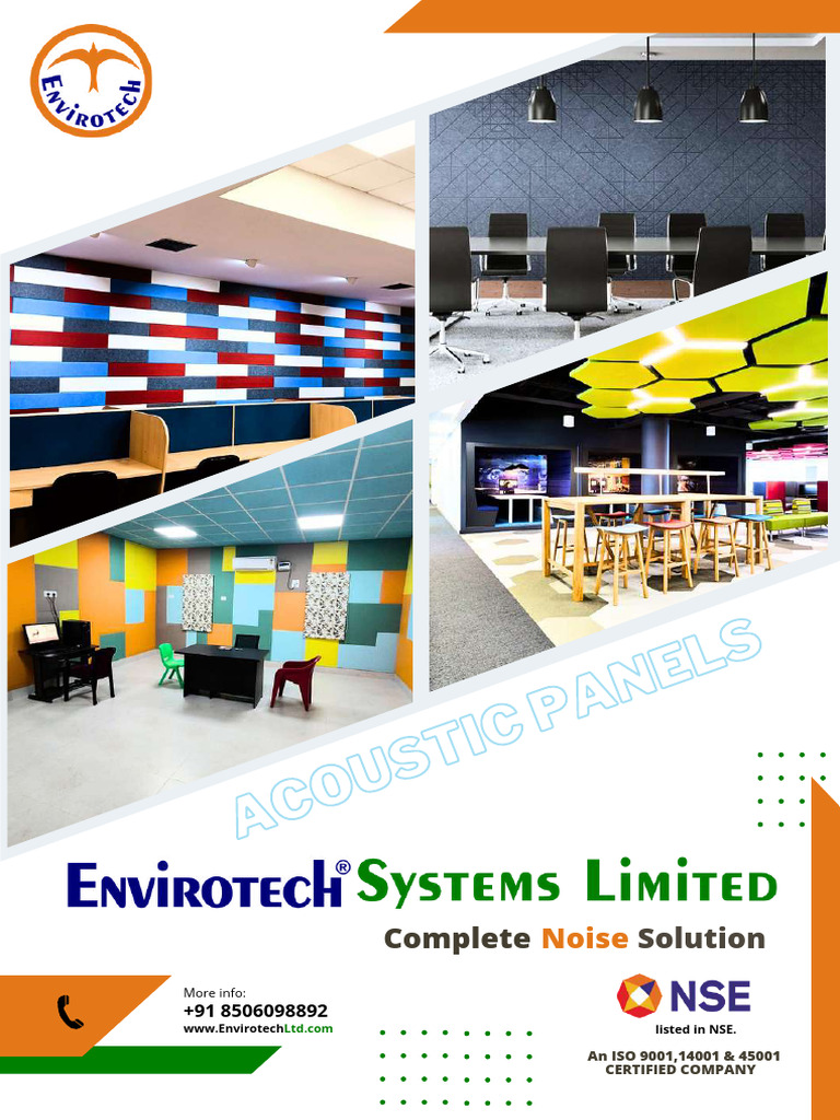 ESL Acoboard™ Acoustic Panels | PDF | Color