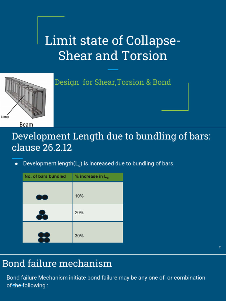 Shear and Torsion Design Guidelines | PDF | Materials | Mechanical ...