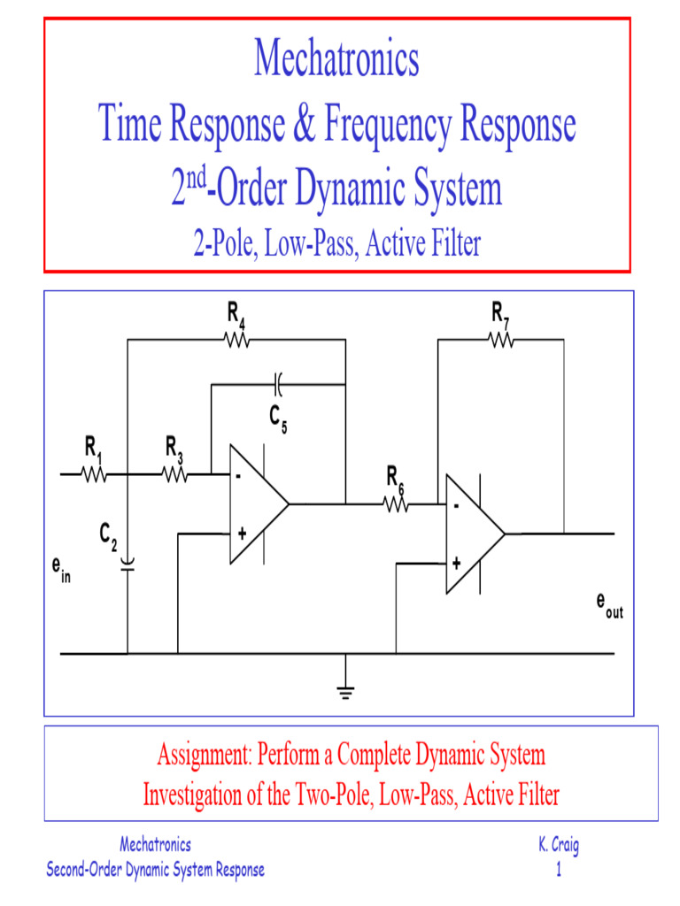 Second-Order System 2002 | PDF | Damping | Oscillation