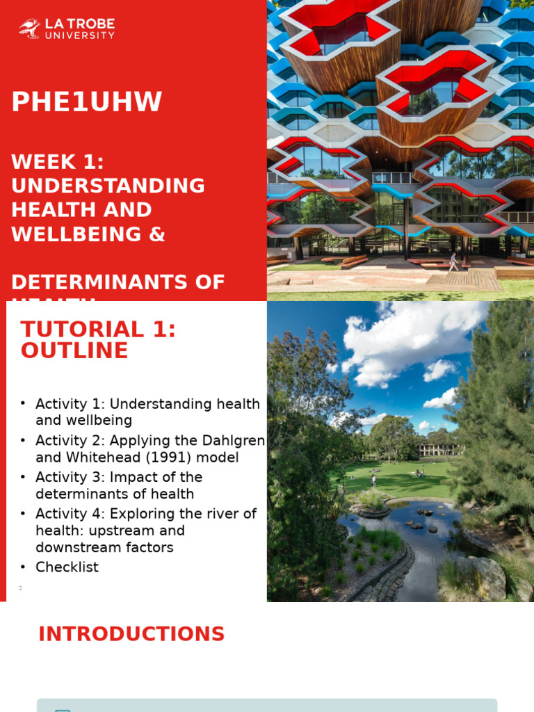 Week 1 Tutorial Slides 202503 Student | PDF | Well Being | Behavioural ...