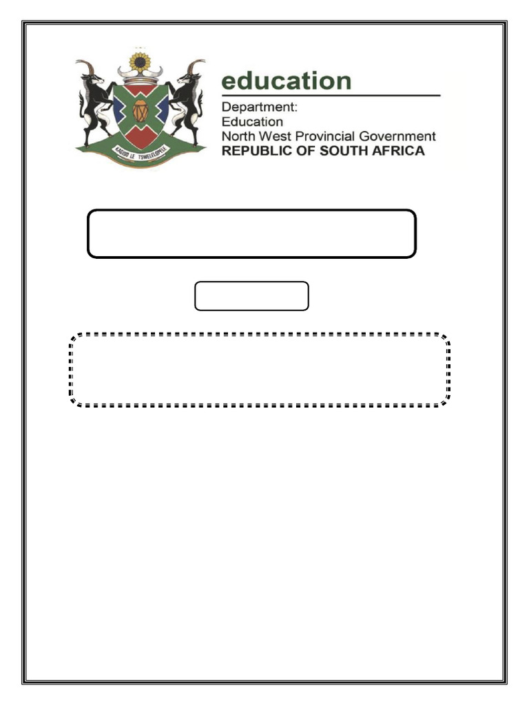 NW 11 Geography p1 Afr QP Nov 24 | PDF