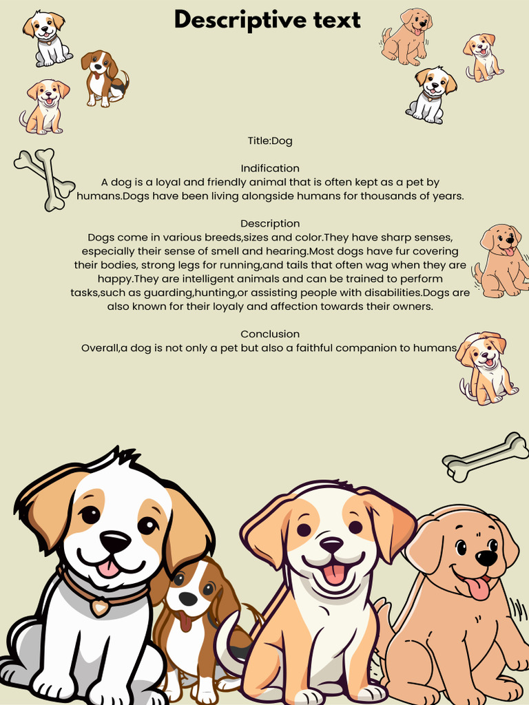 Descriptive Text Dog - 20250816 - 161141 - 0000 | PDF