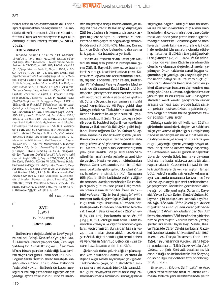 Zâtî | PDF