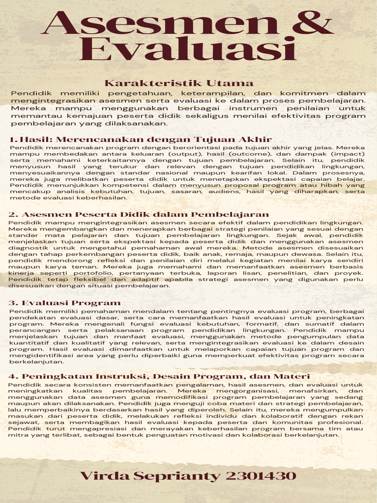 Virda Seprianty 2301430 Assemen & Evaluasi Compressed | PDF