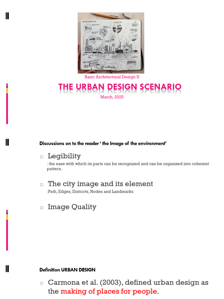 Objectives of Urban Design Explained | PDF | Urban Design | Transport