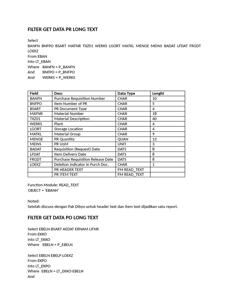 Logic Structure PR Dan PO v0.1 | PDF | Information Technology | Computing
