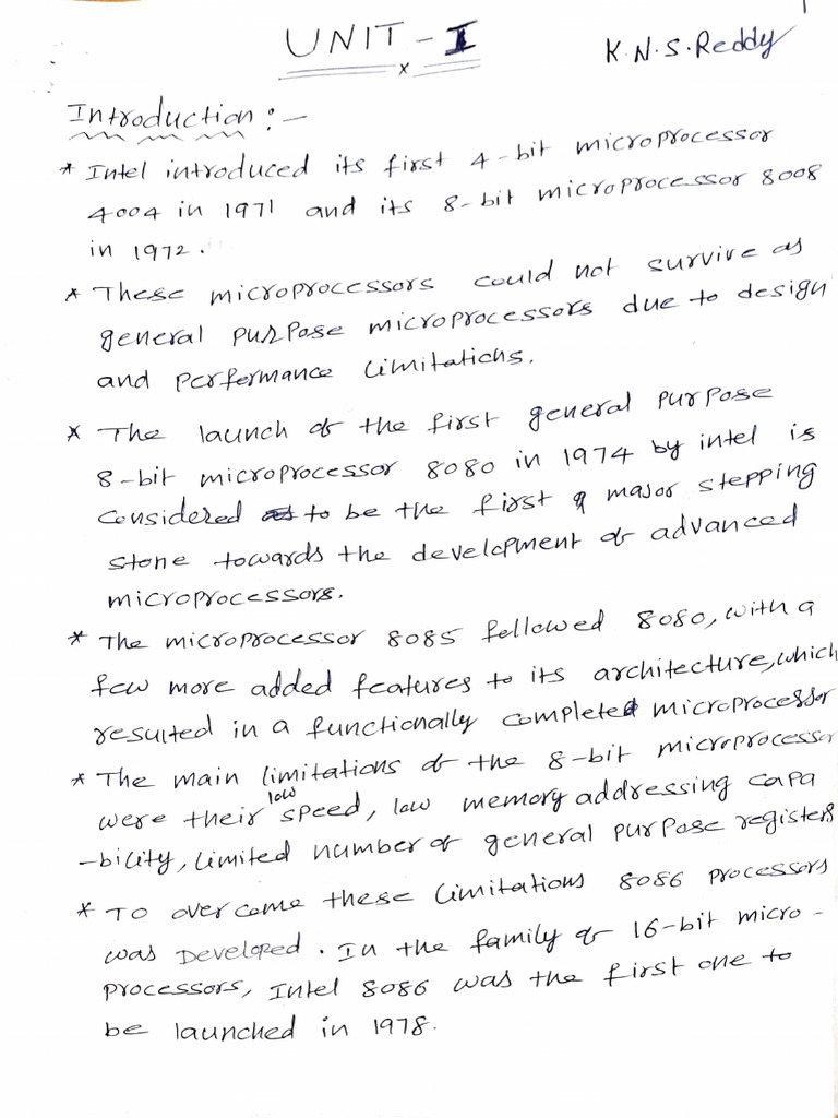 MPMC Unit - I & Ii - Knsreddy | PDF