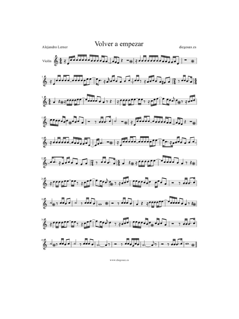 Partituras de Violin | PDF