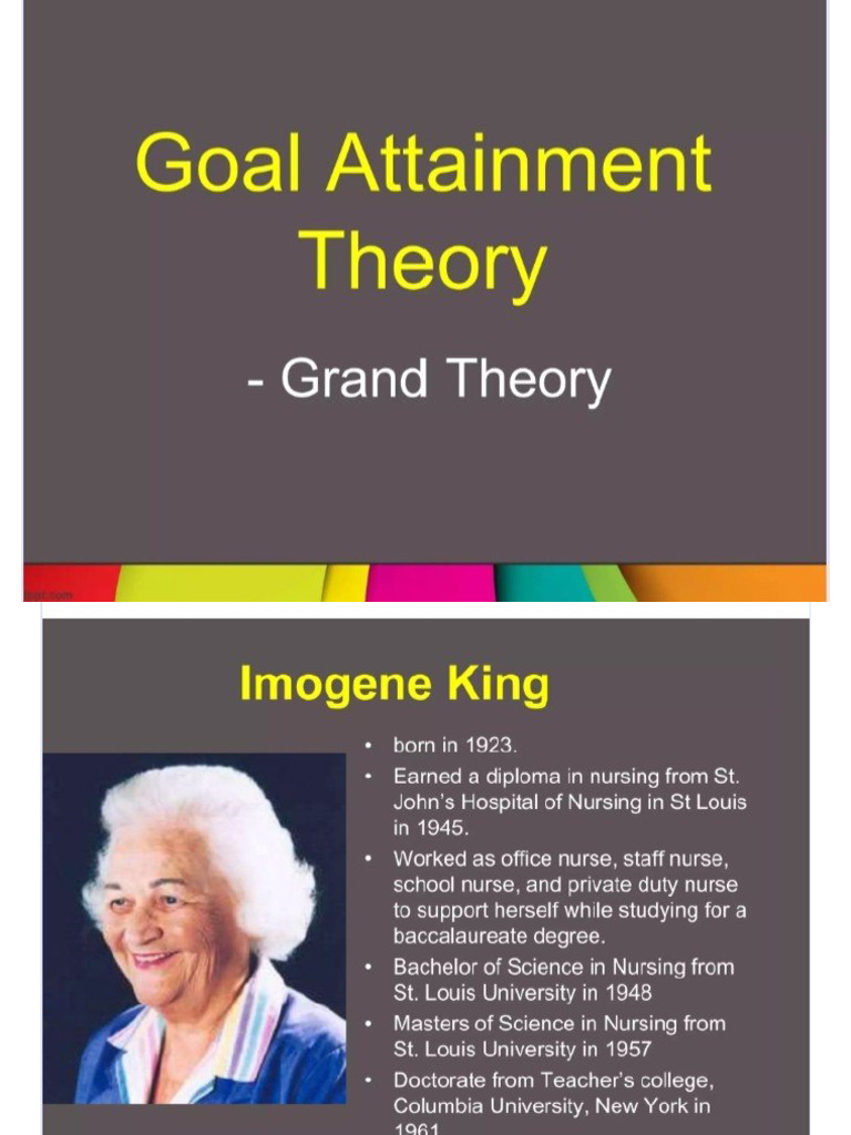 King's Goal Attainment Theory | PDF