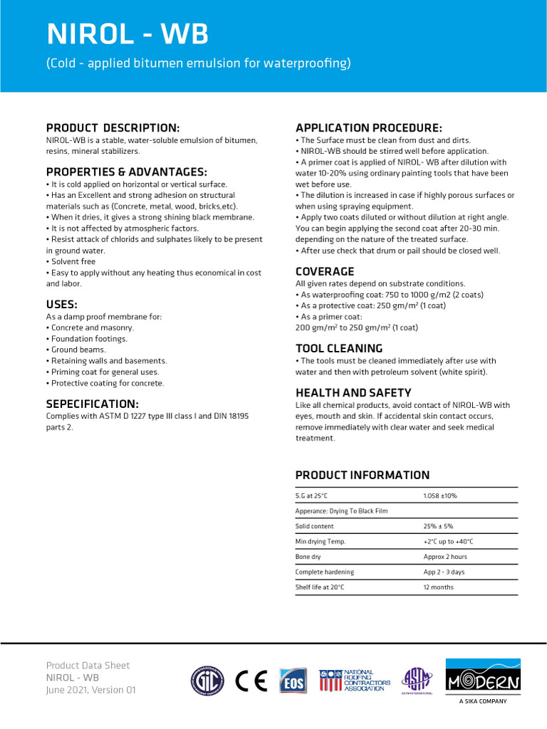 Nirol - WB | PDF