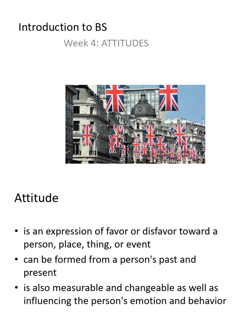 Attitudes | PDF