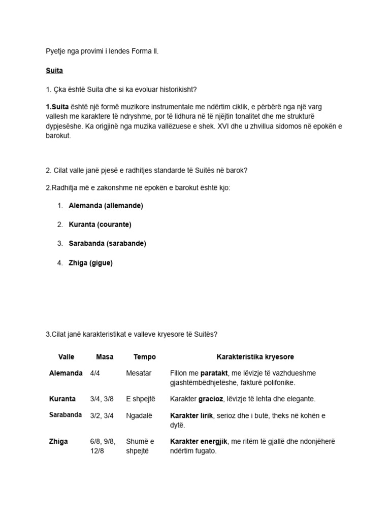 Pyetje Nga Provimi I Lendes Forma LL | PDF