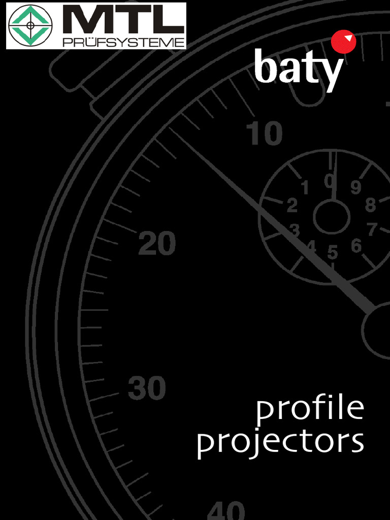 Baty Profile Projectors Overview | PDF | Optics | Rotation