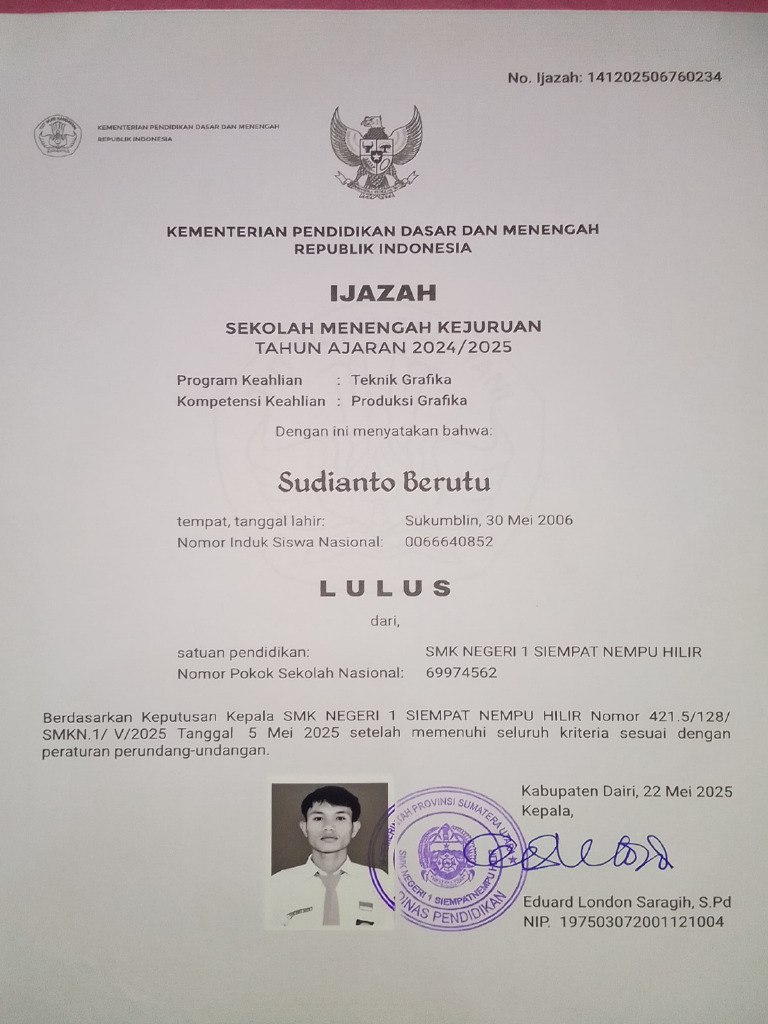Ijazah 2 | PDF