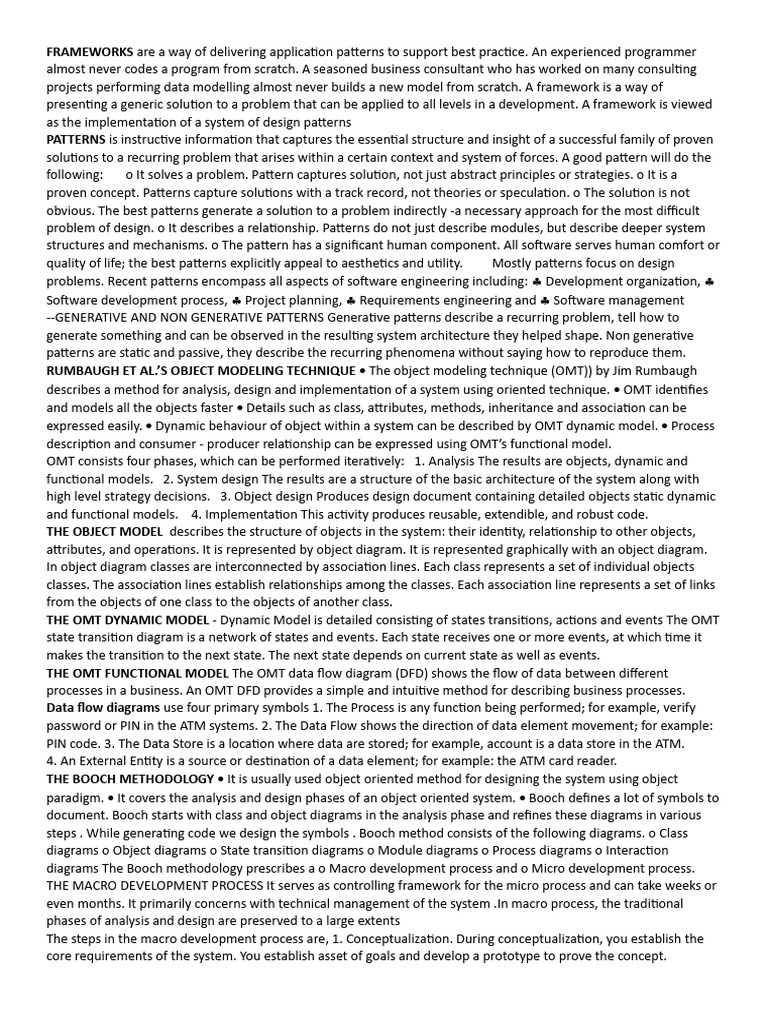 Oose 1 | PDF | Use Case | Class (Computer Programming)