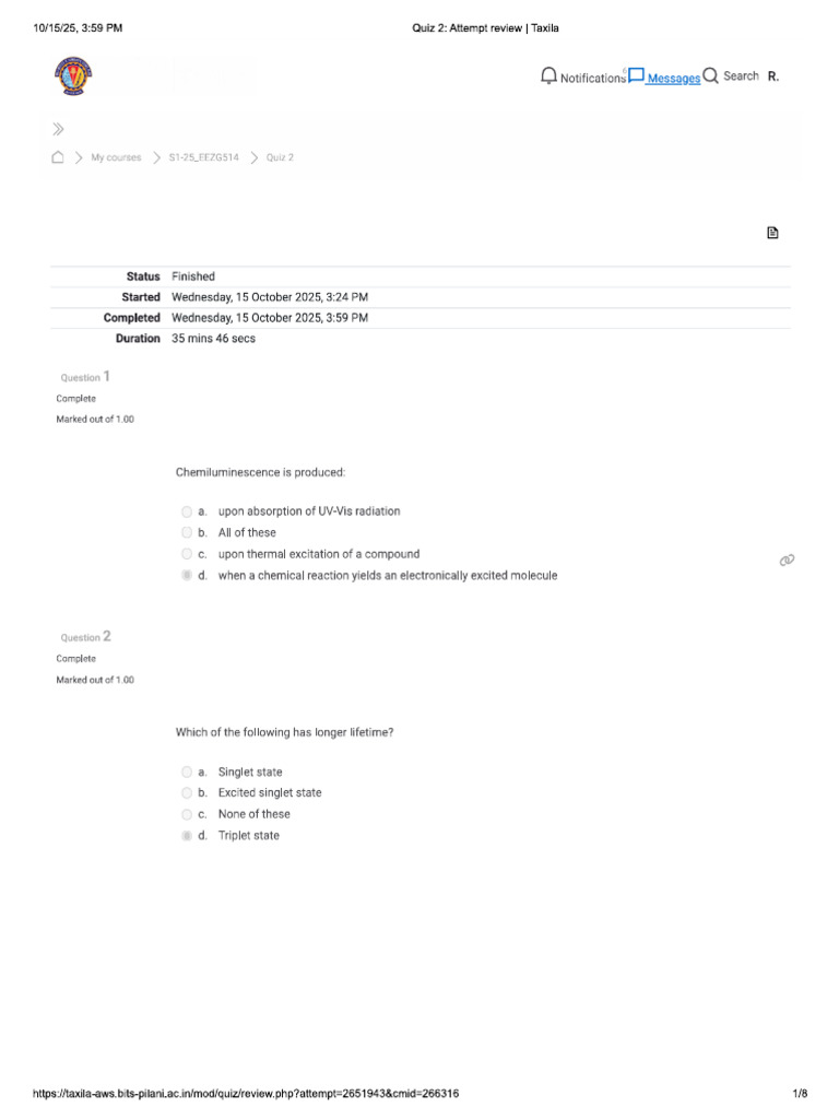 ESAM - Quiz 2 | PDF
