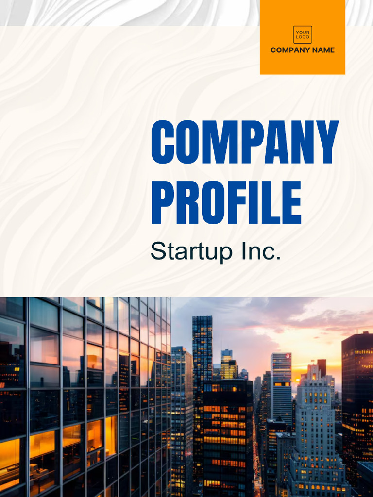Startup Company Profile Template | PDF