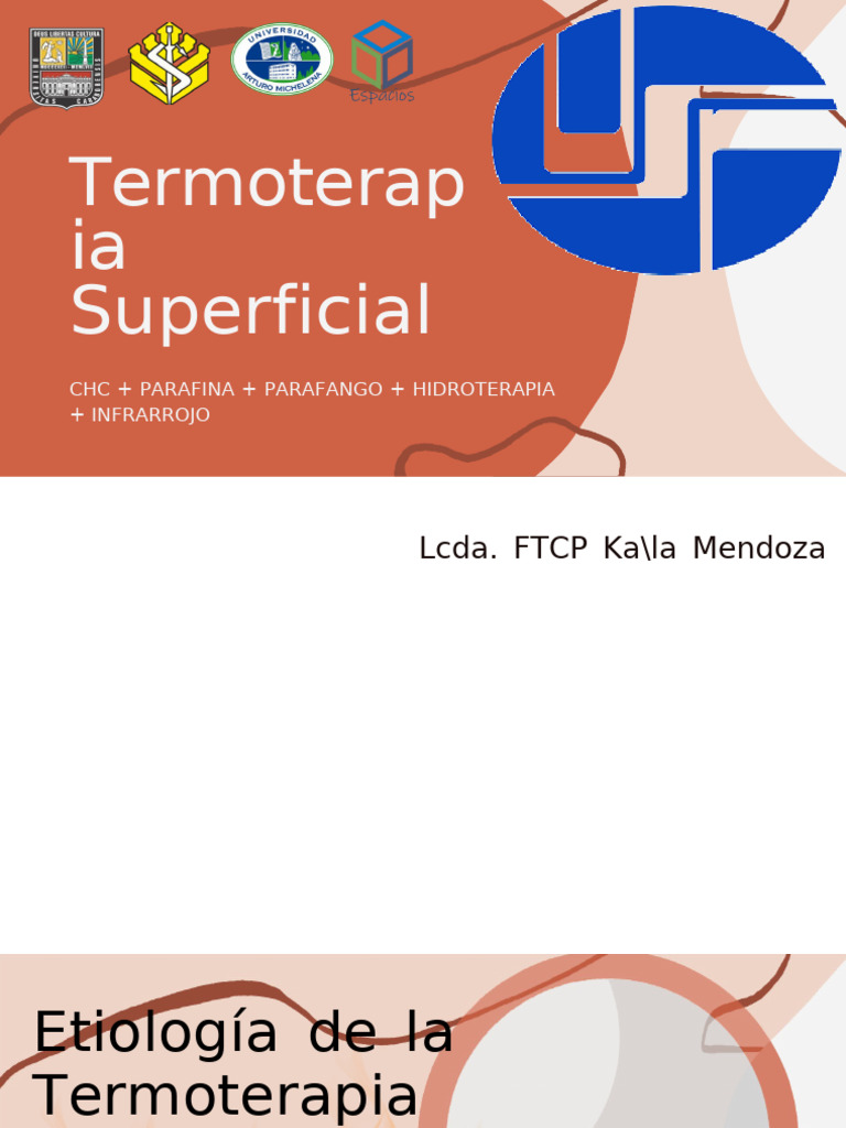 Unidad I Termoterapia Unesr | PDF | Músculo | Calor